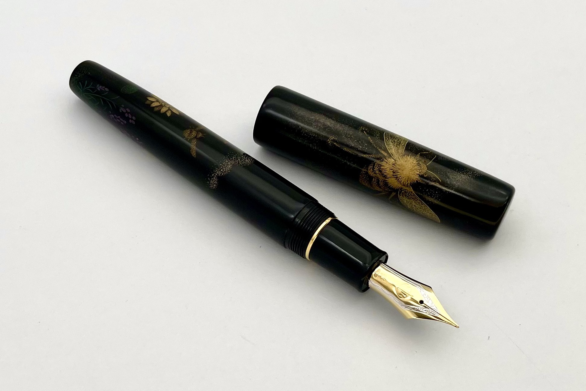 Sailor Limited Edition King of Pens (KOP) Chinkin Bumblebee Fountain Pen